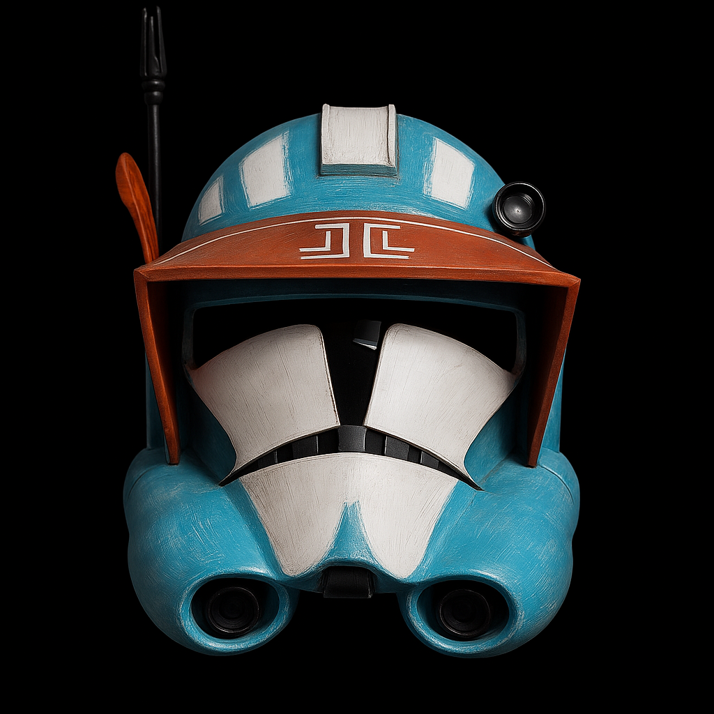 Clone Captain Tukk Helmet – saber style